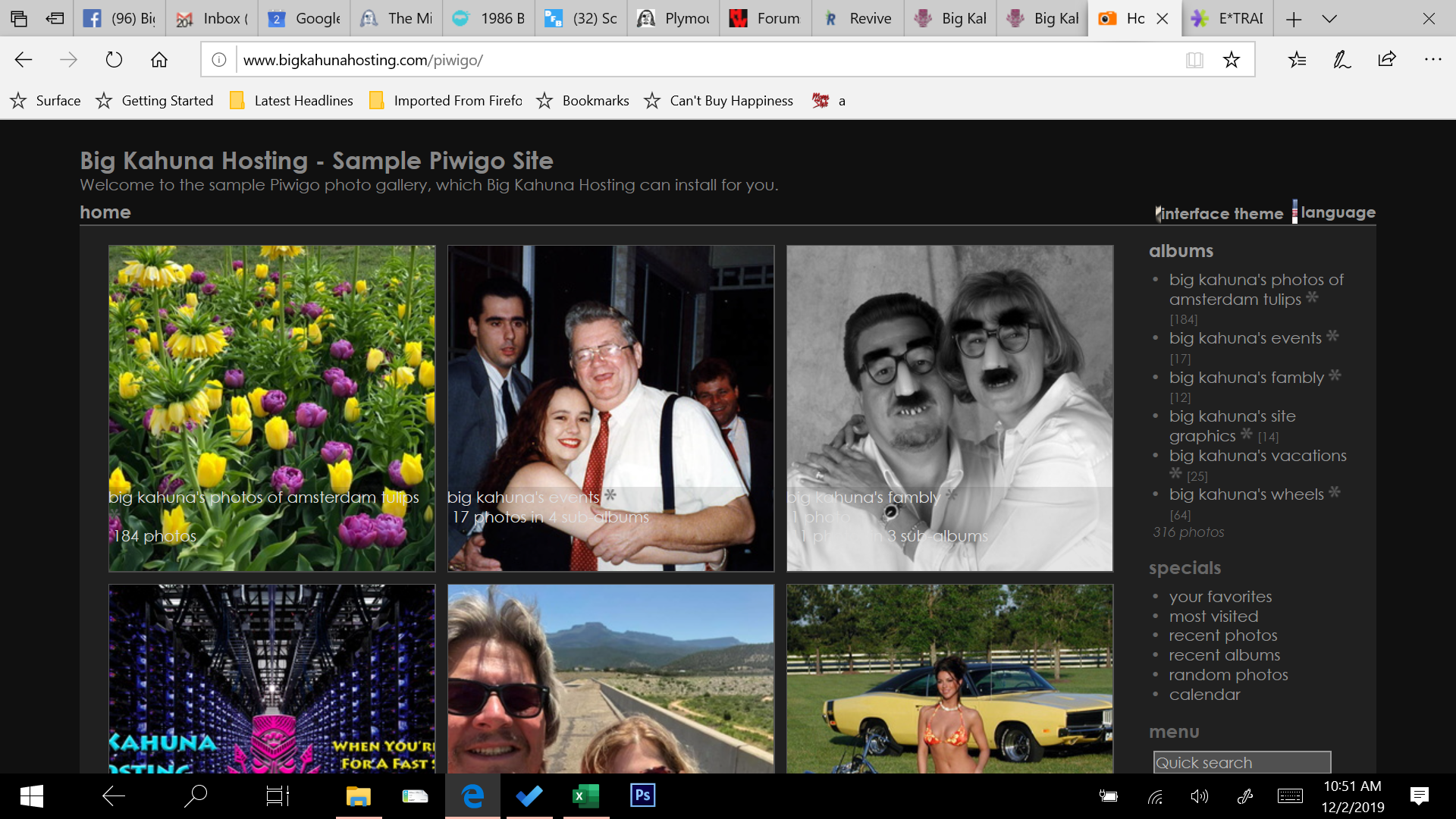 Piwigo Photo Gallery Installation – Big Kahuna Hosting